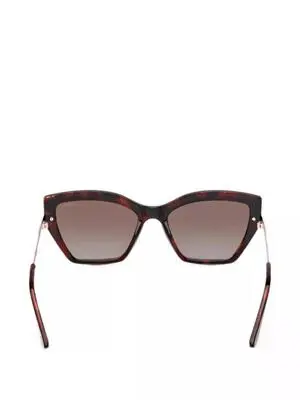 Guess Tortoiseshell-effect Geometric-frame Sunglasses