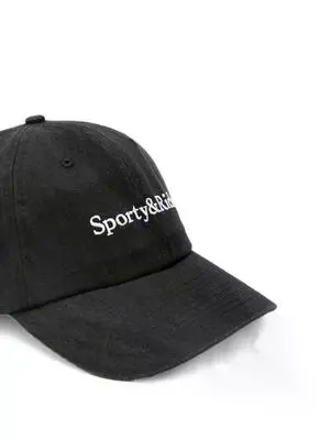 SPORTY & RICH Logo-embroidered Baseball Cap