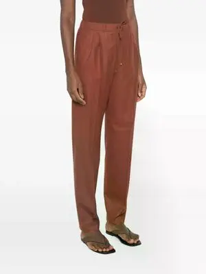 Max Mara Drawstring Straight-leg Trousers