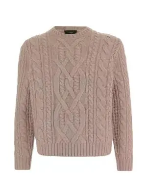 Vince Cable-knit Sweater - Neutrals