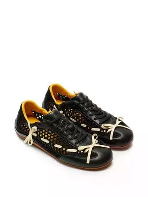 LILI CURIA Zola Bow-embellished Sneakers