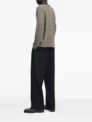 ANOTHER ASPECT Striped Long-sleeve T-shirt