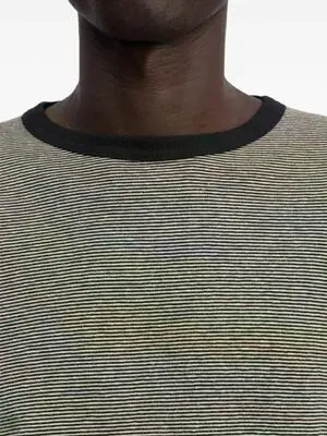 ANOTHER ASPECT Striped Long-sleeve T-shirt