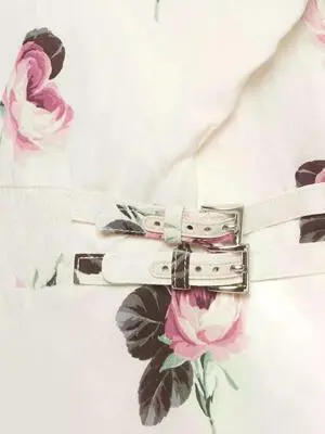 Prada Floral-print Midi Dress