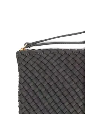 MARREA Woven-design Clutch Bag
