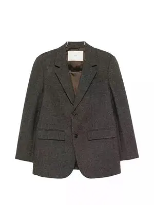 DUNST Notched-lapel Single-breasted Blazer