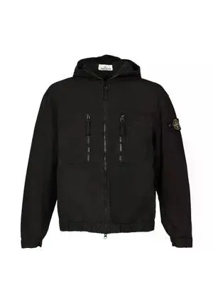 Stone Island Logo-patch Hooded Jacket