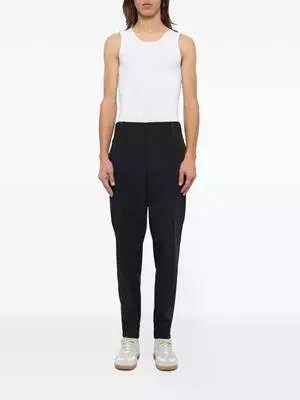 WOOYOUNGMI Elasticated-cuff Trousers - Black