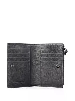GIANNI CHIARINI Logo-print Pebbled Wallet