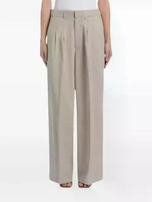 DONDUP Eloise Wide-leg Trousers
