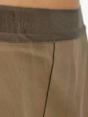 Alexander Wang Logo-waistband Palazzo Trousers