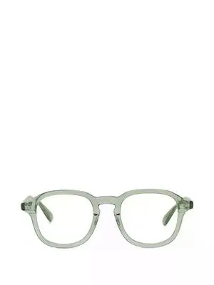 Kenzo Geometric Frame Glasses - Green