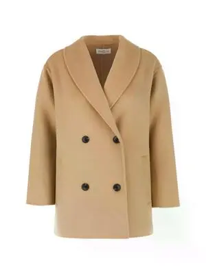THE DYNAMIS STUDIO Double-breasted Shawl-lapel Coat