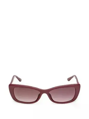 Guess Rectangular Sunglasses - Red