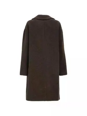 Harris Wharf London Double-breasted Bouclé Coat