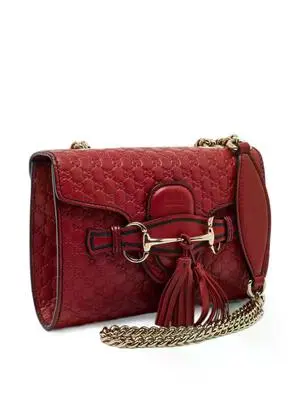 Gucci Mini Emily Microguccissima Shoulder Bag
