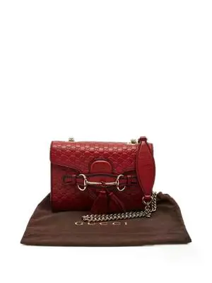 Gucci Mini Emily Microguccissima Shoulder Bag