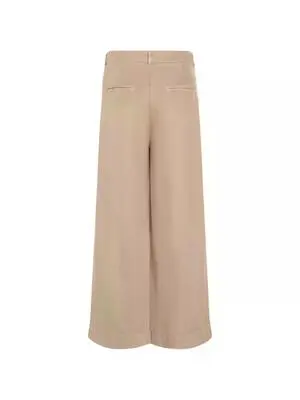 CAMBIO Adeline Pleated Wide-leg Trousers