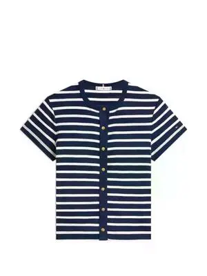 Tommy Hilfiger Striped Button-down T-shirt
