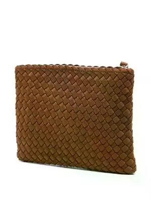 MARREA Woven Clutch Bag