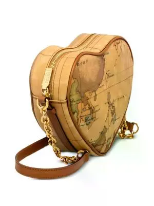 ALVIERO MARTINI 1° CLASSE Geo Classic Heart-shaped Bag - Neutrals