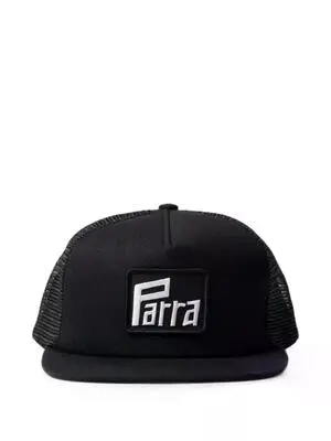 PARRA Logo-patch Five-panel Hat - Black