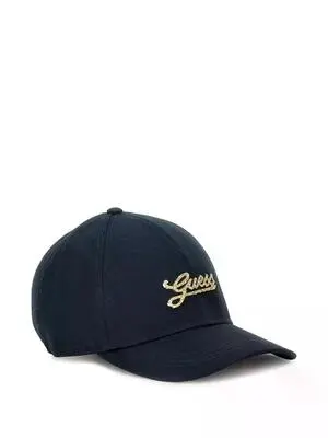 Guess Logo Baseball Cap - Blue