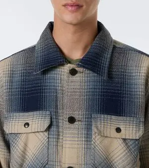 Ralph Lauren Plaid Wool Twill Shirt
