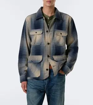 Ralph Lauren Plaid Wool Twill Shirt