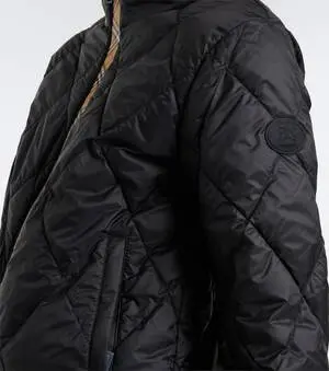 Burberry Check Quilted Puffer Jacket