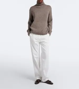THE ROW Caden Leather Loafers