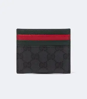 Gucci Gg Canvas Card Holder