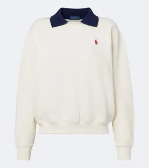 Polo Ralph Lauren Cotton-jersey Polo Sweatshirt