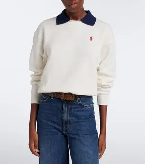 Polo Ralph Lauren Cotton-jersey Polo Sweatshirt