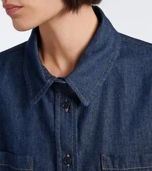 THE FRANKIE SHOP Deira Denim Shirt