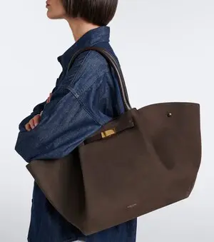 DEMELLIER New York Medium Suede Tote Bag