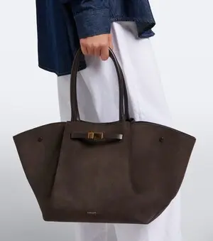 DEMELLIER New York Medium Suede Tote Bag