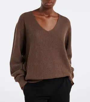 THE ROW Phef Cotton And Cashmere Sweater