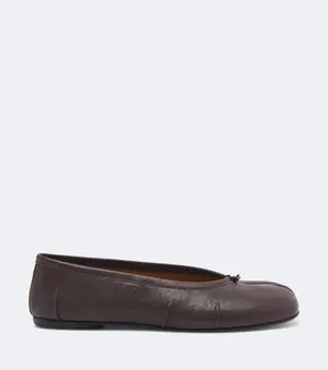 MAISON MARGIELA Tabi Leather Ballet Flats