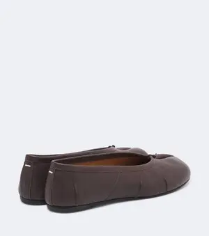 MAISON MARGIELA Tabi Leather Ballet Flats