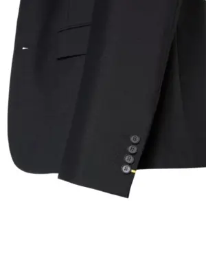 Fendi Wool Tailored Jacket - Black