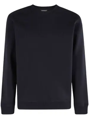 DONDUP Regular Fit Crewneck Sweatshirt - Blue