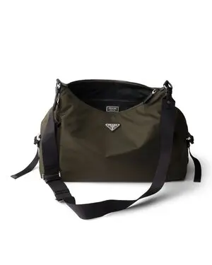 Prada Explore Re-nylon And Leather Bag