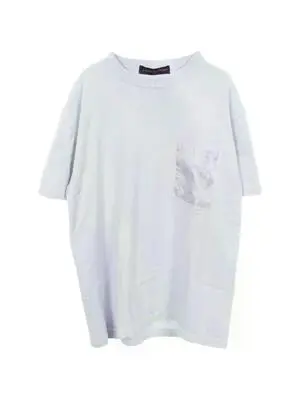 LOUIS VUITTON 2010s Monogram-pocket T-shirt - Blue