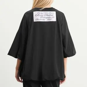 Acne Studios Eniko Irregular Balloon T-shirt Dress
