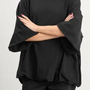 Acne Studios Eniko Irregular Balloon T-shirt Dress