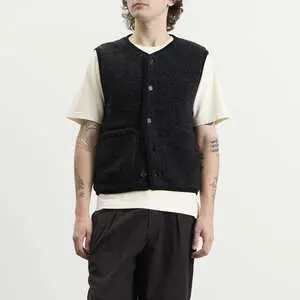Universal Works Bouclet Fleece Lancaster Gilet
