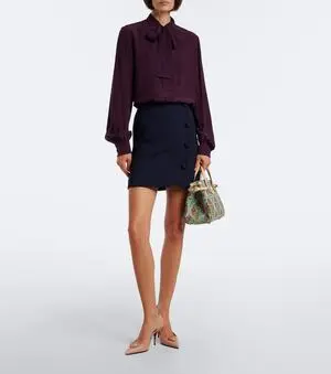 Valentino Garavani Antibes Small Floral Top-handle Bag
