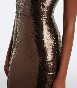 Roland Mouret Sequined Embellished Gown