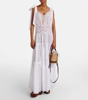 Chloé Cotton Voile Maxi Dress